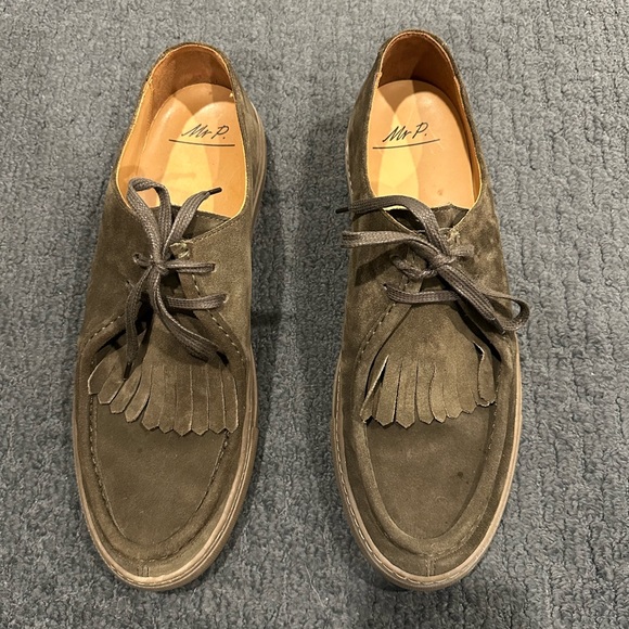 Mr. Porter | Shoes | Mr Porter Mr P Detachable Fringed Regenerated ...